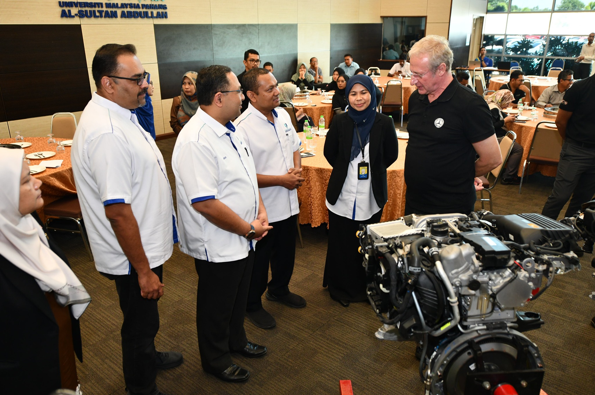 AEC - Engine Handover Ceremony between Mercedes-Benz and UMPSA (AEC)