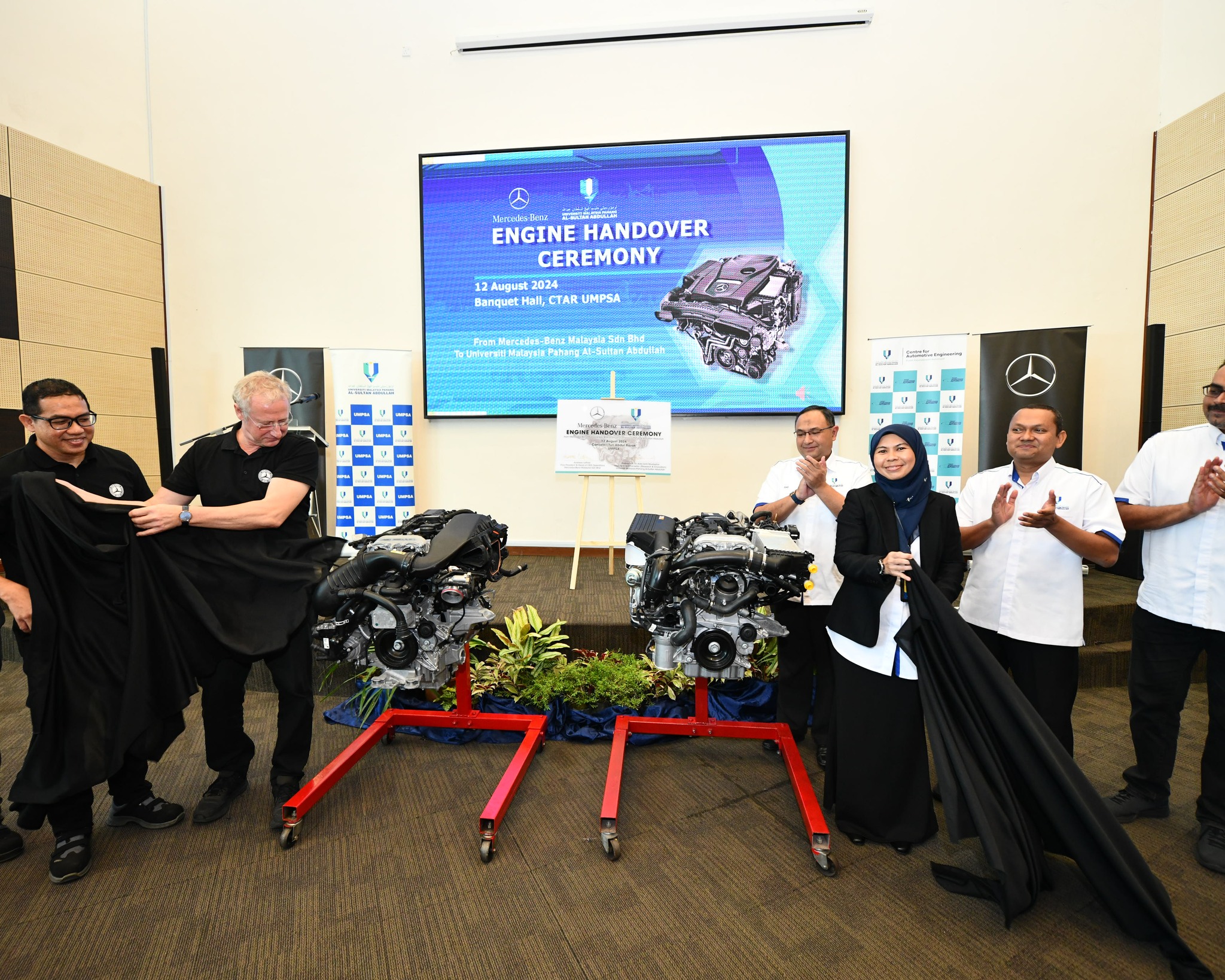 AEC - Engine Handover Ceremony between Mercedes-Benz and UMPSA (AEC)